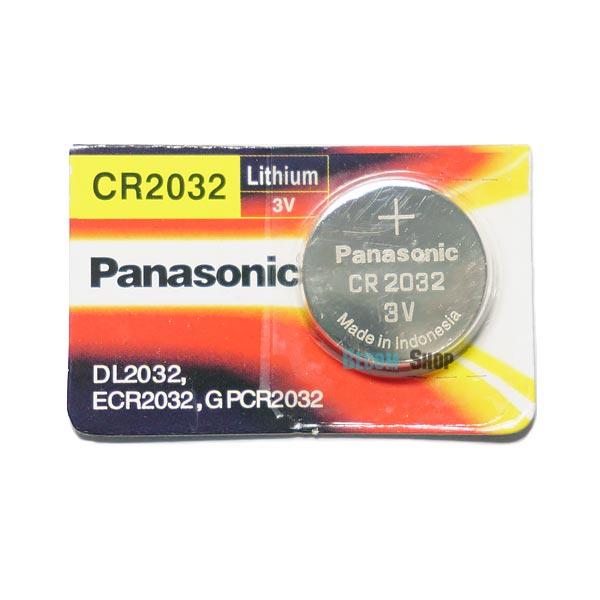 ถ่านกระดุม Panasonic CR2032 - บีคอมพิวเตอร์ อุตรดิตถ์